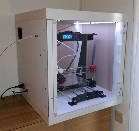 3d Printer Enclosure Made Of Ikea Lack Tables Matps View Of The World