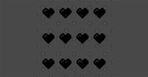 Pixel Art Black Heart Emoji Bitmap Pixel Art T Shirt Teepublic
