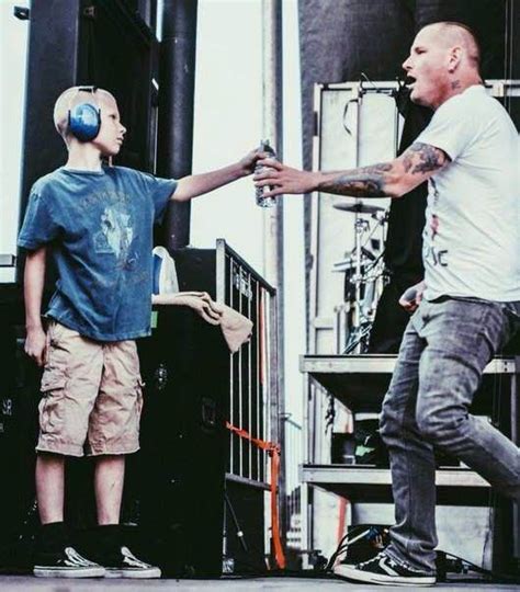 Corey And His Son Griffin Slipknot Corey Taylor Corey Taylor
