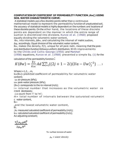 Computation Of Coefficient Of Permeability Function Pdf