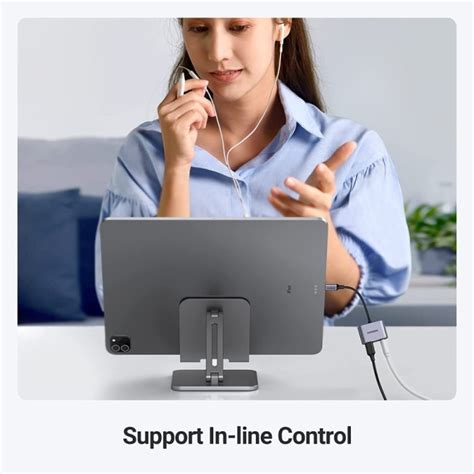 Jual Ugreen Converter Splitter Type C To Jack Mm Dac Charging Audio Call Shopee Indonesia