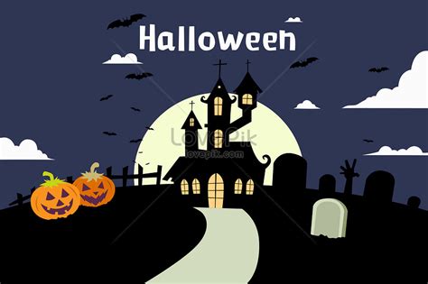 할로윈 배경 배경 사진 및 창의적인 일러스트 무료 다운로드 Lovepik