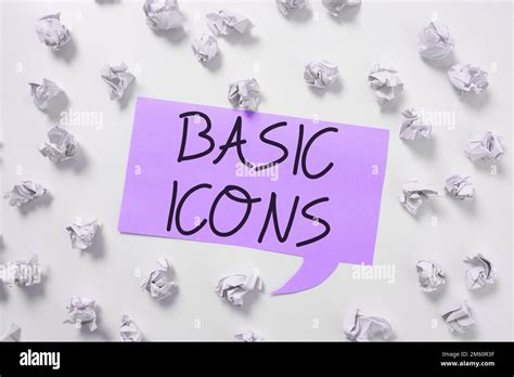 Écriture Affichage De Texte Icônes De Base Pictogramme Ou Idéogramme D