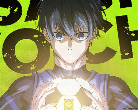 Blocco Blu Yoichi Isagi K Scarica Lo Sfondo