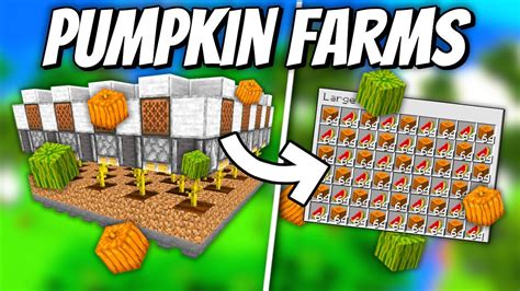 Pumpkin Farm Minecraft Automatic At Sue Alexander Blog