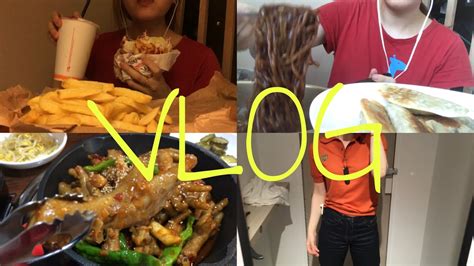 Vlog 자취생 먹방 브이로그이삭토스트 버거킹콰트로치즈버거 떡볶이 닭발 짜파게티 등먹고 홍대가고 쇼핑하고 뒹굴거리는 일주일 Youtube