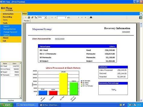 Data Logging System Proprietary Software Interface Hour Data Monitoring Reporting