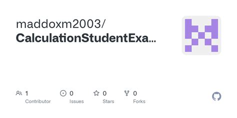 GitHub Maddoxm CalculationbabeExample