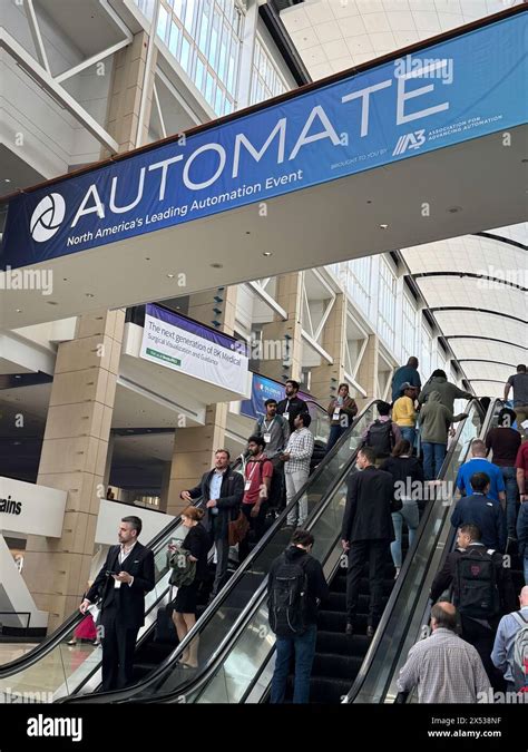 Chicago Usa 06 May 2024 Automate The Largest Solutions Based Showcase Of Automation Stock