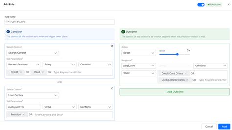 contextual rules searchassist