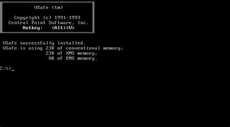 File Ms Dos 6 00 Vsafe Png Betawiki