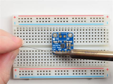 Assembly Adafruit Max98357 I2s Class D Mono Amp Adafruit Learning
