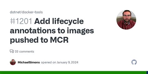 Add Lifecycle Annotations To Images Pushed To Mcr · Issue 1201