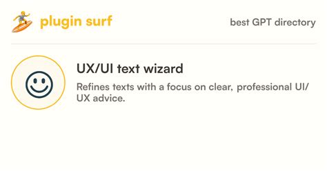 Ux Ui Text Wizard Gpt Information Latest Updates And Reviews [2024]
