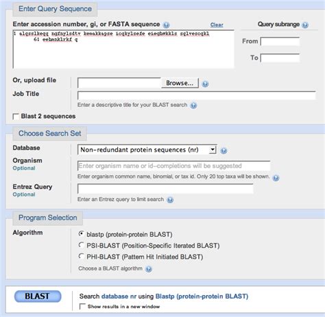 How To Use NCBI BLAST