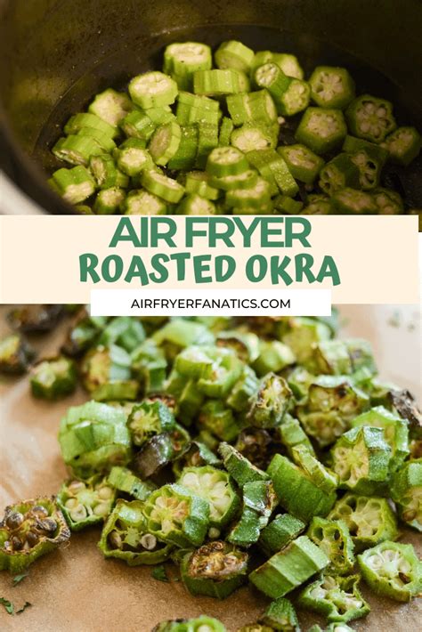 Air Fryer Roasted Okra Air Fryer Fanatics