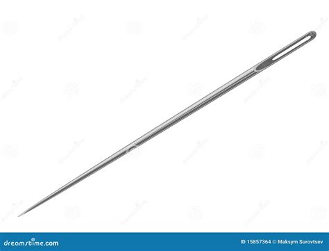 Naald Voor Het Naaien Vector Illustratie Illustration Of Hobbys 15857364