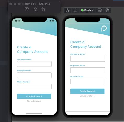 Ios Xcode Preview Canvas Different Then Simulator Stack Overflow