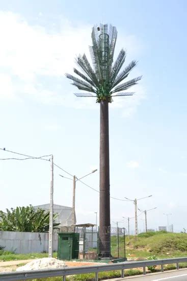Premium Stealth Design Telescopic Telecom Cell Tower For Enhanced