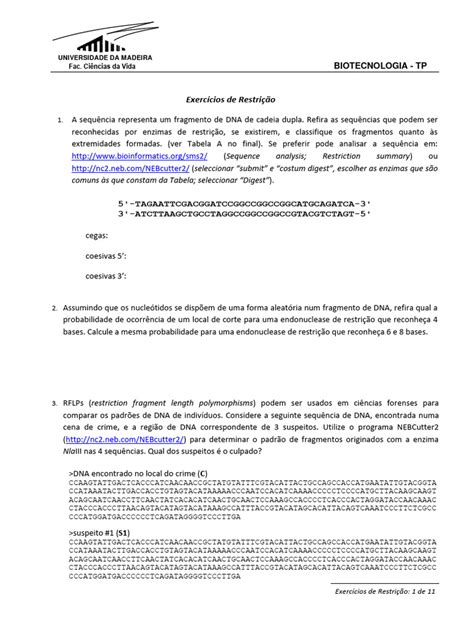 Restriction Exercises Pdf