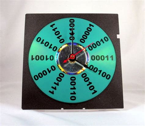 Binary Number Computer Clock Etsy Canada Binary Number Clock Binary