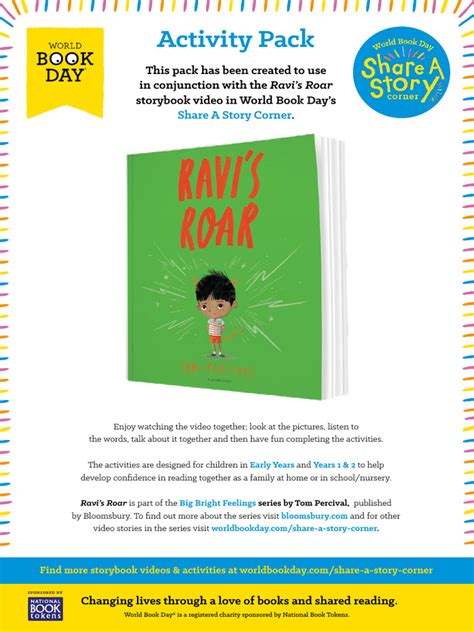 Ravis Roar Activity Pack Final Pdf