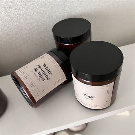 [빈공간] 컨테이너 캔들 갈색병캔들 8oz 오브제캔들 무료선물포장 단길