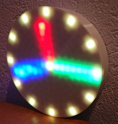 GitHub MilovdZee LEDCircleClock A Clock With RGB LEDs