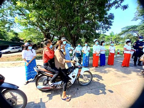 သာပေါင်းမြို့နယ် ကိုဗစ် ၁၉ ရောဂါ ကာကွယ်ခြင်းဆိုင်ရာ ကျန်းမာရေးအသိပညာပေး လူထုလှုပ်ရှားမှု Mask