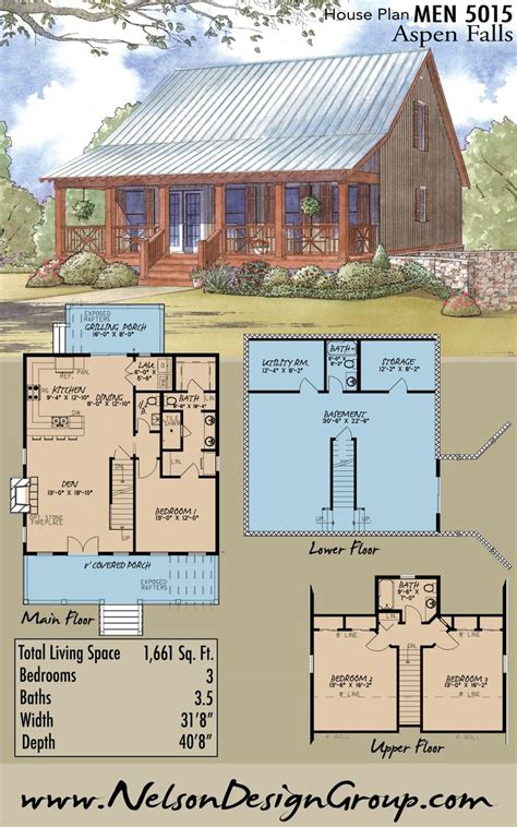 Loft Log Cabin Floor Plans Conqust