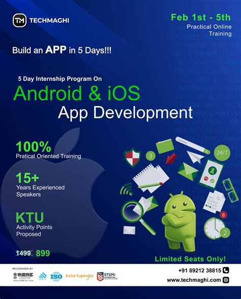 Internship Program On Android And Ios App Development Techmaghi