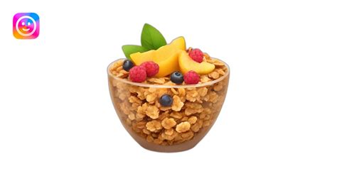 Fruit Granola Emoji Ai Emoji Generator
