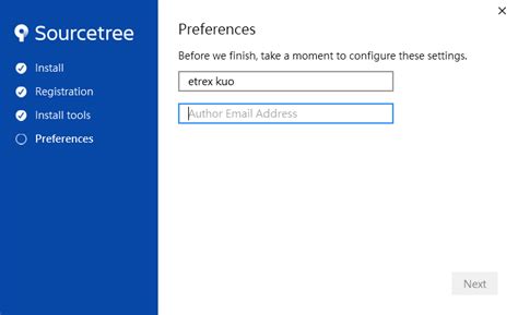 在 Windows 10 安裝 Sourcetree · Gitbook