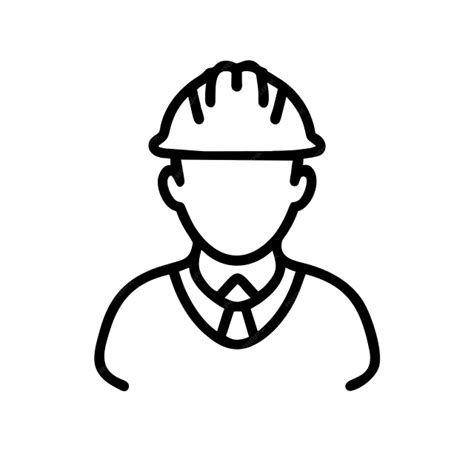 Premium Vector Engineer Icon Outline