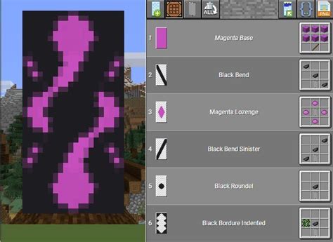 ঌ♡໒꒱ ˚₊ ˚ Minecraft Banner Designs Minecraft Designs Cool Minecraft