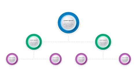 Premium Vector Modern Business Hierarchy Infographics Template