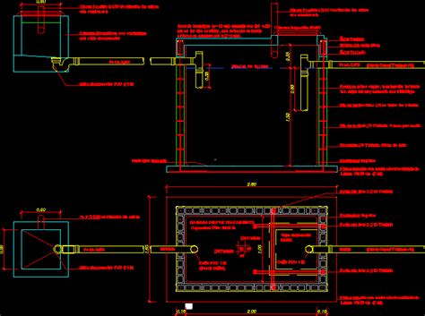Septic Tank Dwg Block For Autocad • Designs Cad