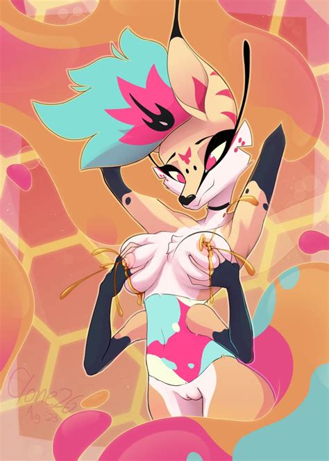 Rule 34 4 Arms 4 Fingers Anthro Areola Arthropod Bee Bodily Fluids