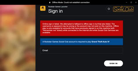 Unable To Connect To Social Club And Rockstar Games Rgta