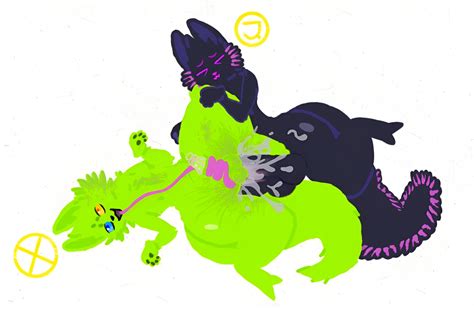 Rule 34 Anal Sex Big Ass Big Penis Blue Fur Cum Cum Inside Furry Green Fur Rain World Slugcat