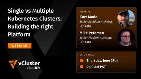 Loft Labs On Linkedin Single Vs Multiple Kubernetes Clusters Building The Right Platform