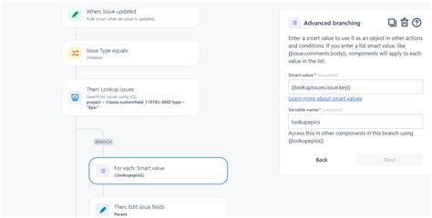 How To Perform Action On Lookup Issues Results In
