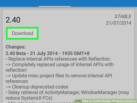 How To Enable Floating Windows In Android 14 Steps