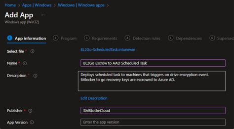 Removable Storage Automatic Bitlocker Recovery Key Escrow To Azure Ad Bitlocker To Go Guide