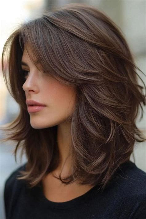 20 Low Maintenance Feathered Layered Haircuts That Instantly Look Polished