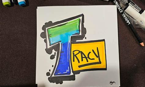 Graffiti Initials Artistic Talent Group