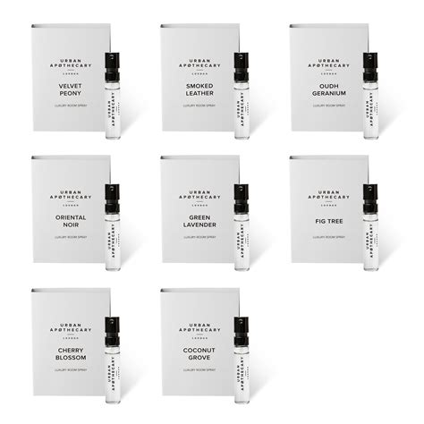 Room Spray Sample Collection Urban Apothecary London