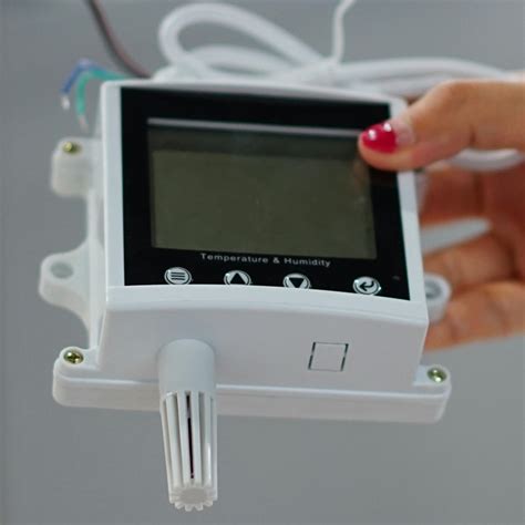 Waterproof Rs485 Analog Output Wall Mounting Air Temperature Humidity Sensor 485 Rs Ws N01 2c