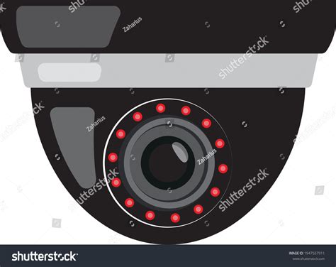 Fixed Cctv Security Camera Icon Vector Stock Vector Royalty Free 1947557911 Shutterstock