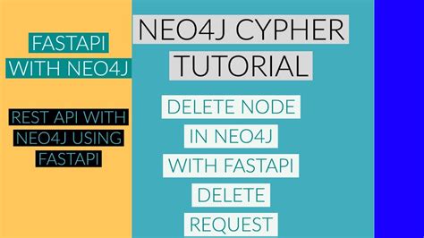 Neo4j Tutorialneo4j Pythondelete Node In Neo4j Graph Database Using